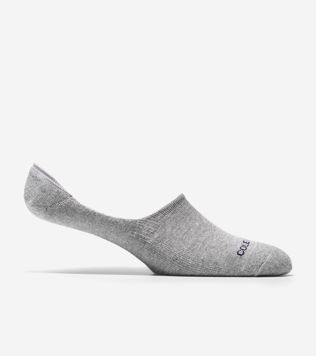 Men's Casual Cushion Sock Liner – 2 Pack in White, grey | Cole Haan