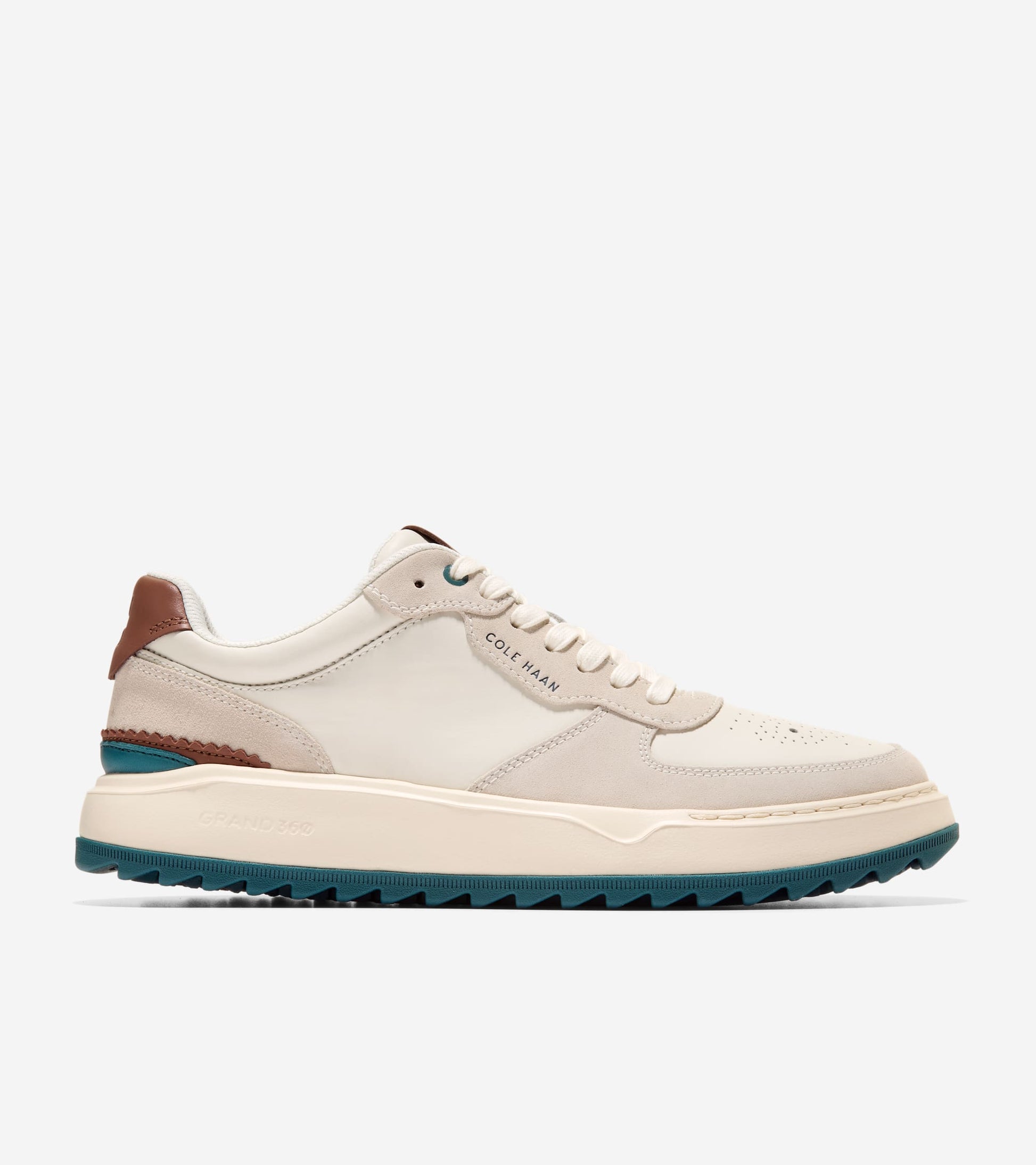 Men's GrandPrø Crossover Waterproof Golf Shoes in White | Cole Haan