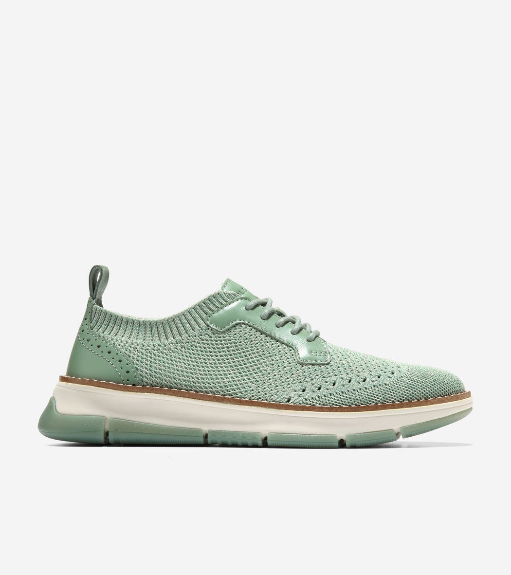 Women's ZERØGRAND Rella Stitchlite™ Oxfords in Green | Cole Haan