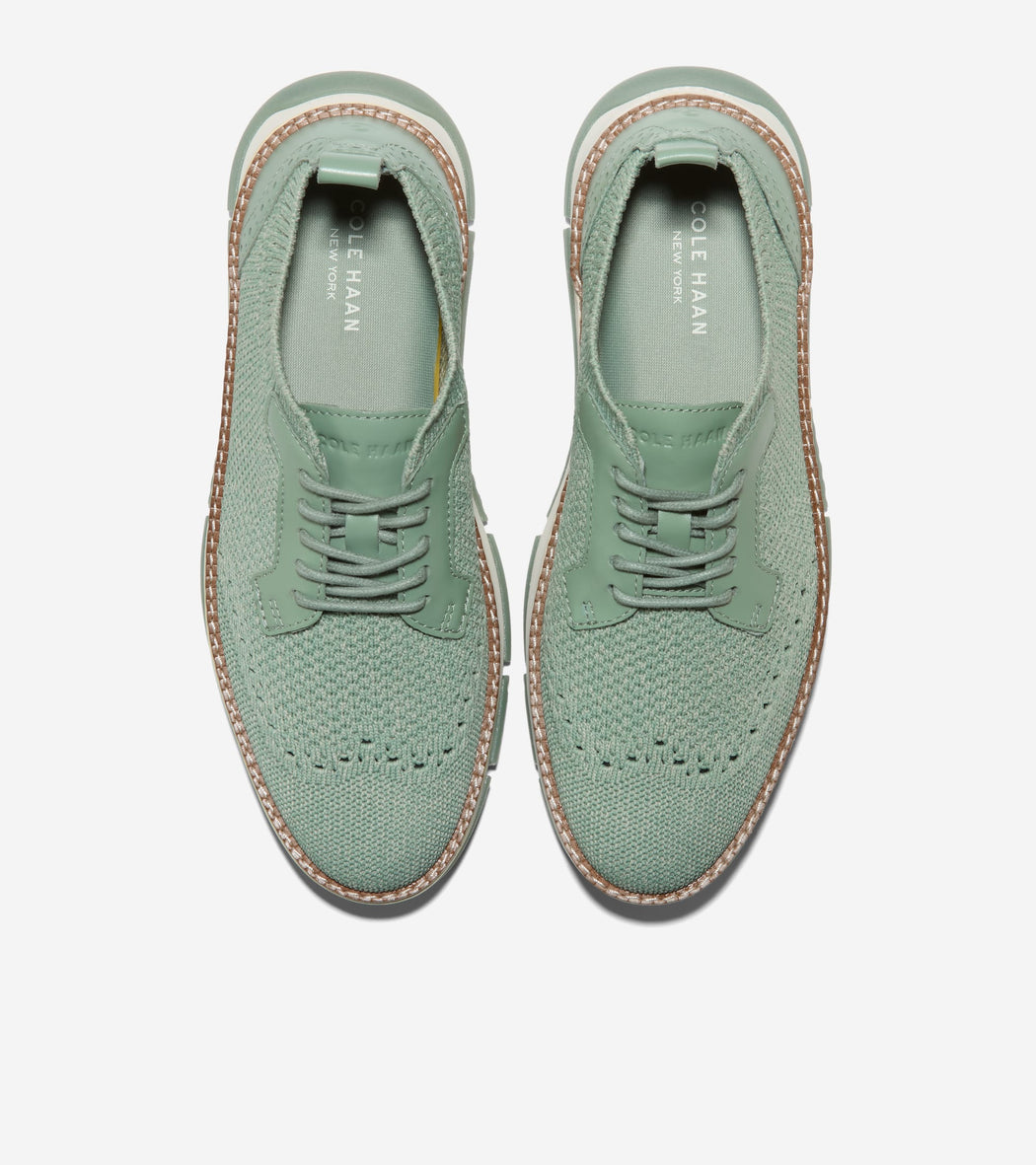 Women's ZERØGRAND Rella Stitchlite™ Oxfords in Green | Cole Haan