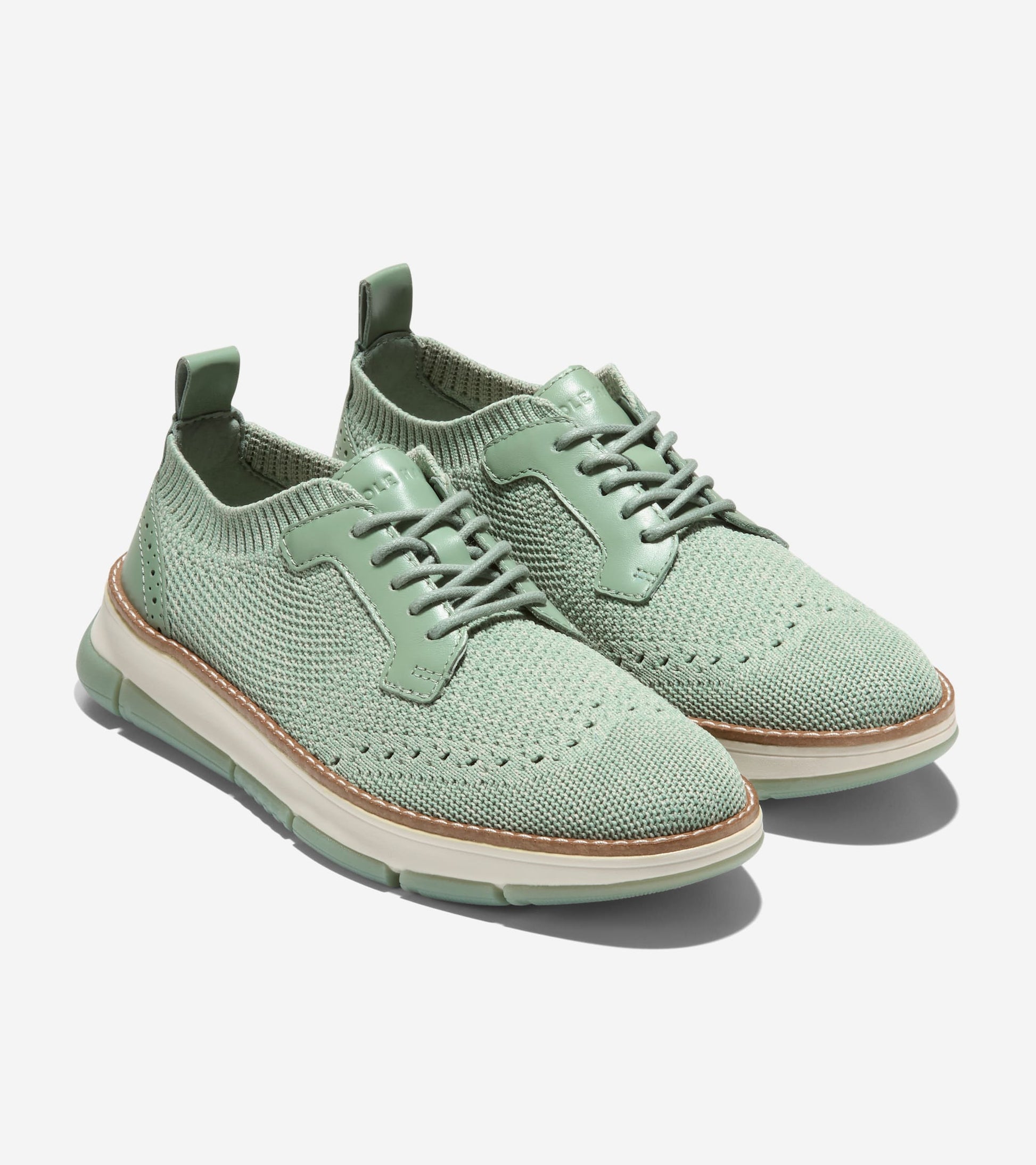 Women's ZERØGRAND Rella Stitchlite™ Oxfords in Green | Cole Haan