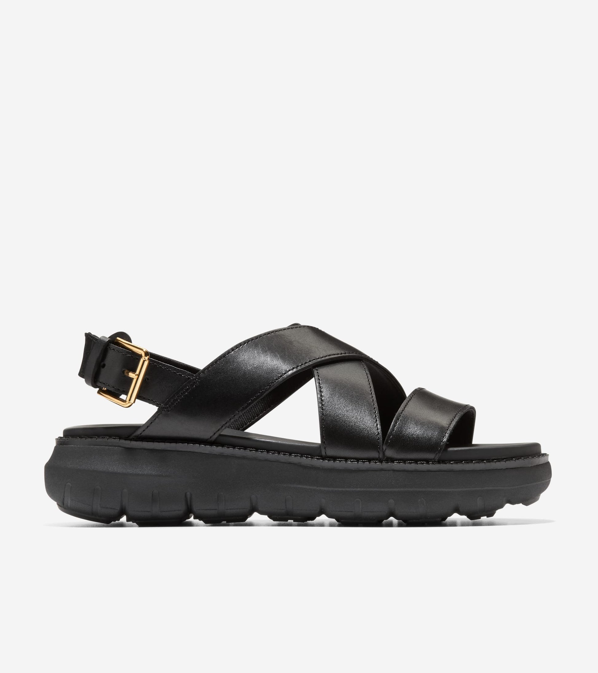 Women's ZERØGRAND Rexanna Sandals in Black | Cole Haan