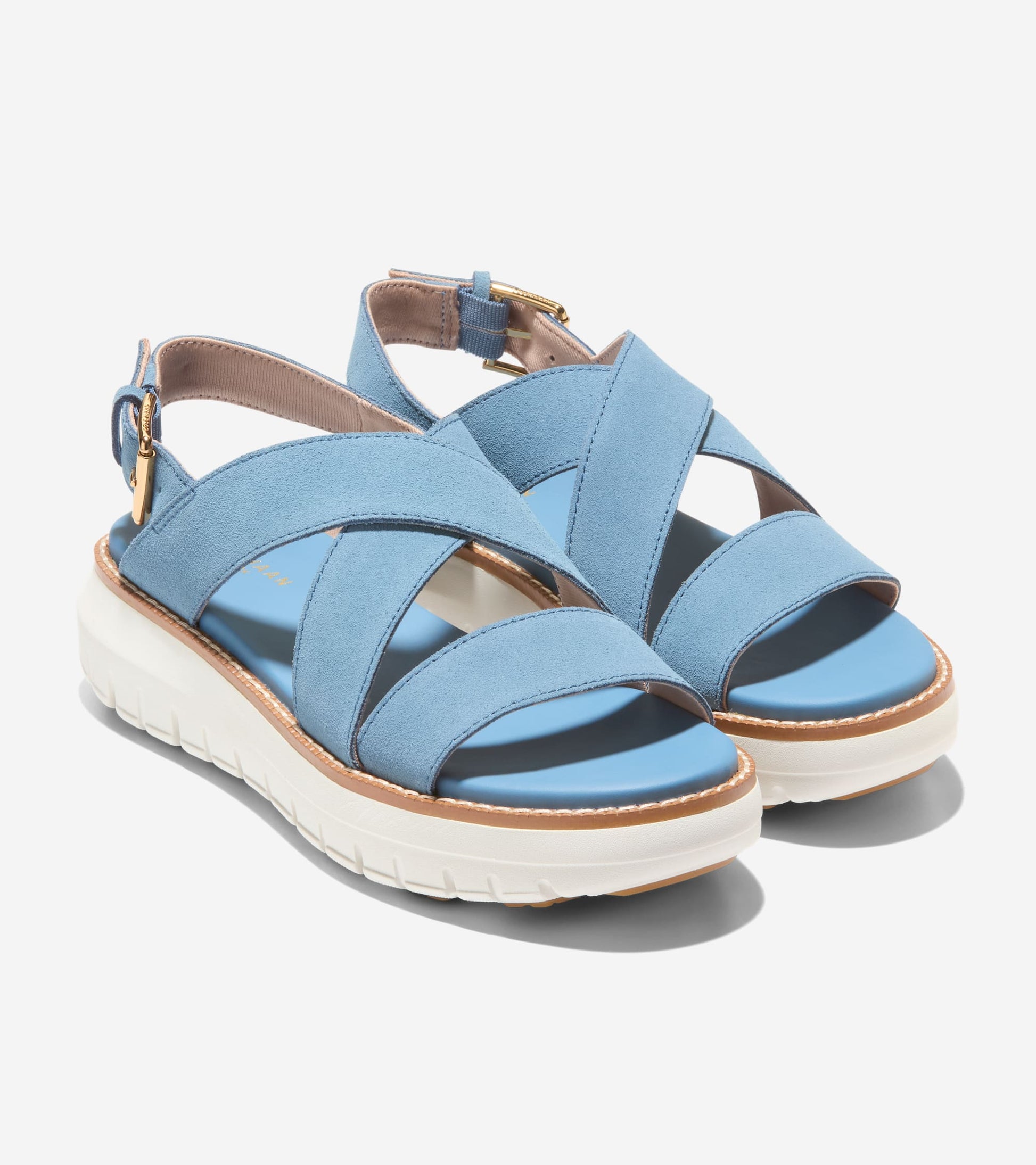 Women's ZERØGRAND Rexanna Sandals in Blue | Cole Haan